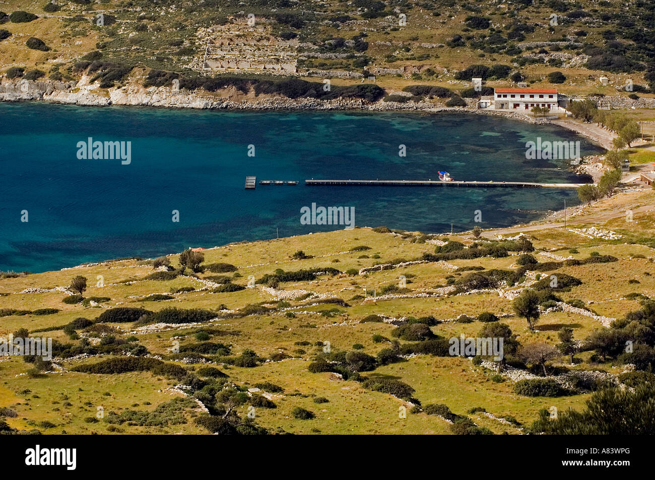 Ancient Big Harbor of Knidos ancient city, Datca Turkey Stock Photo - Alamy