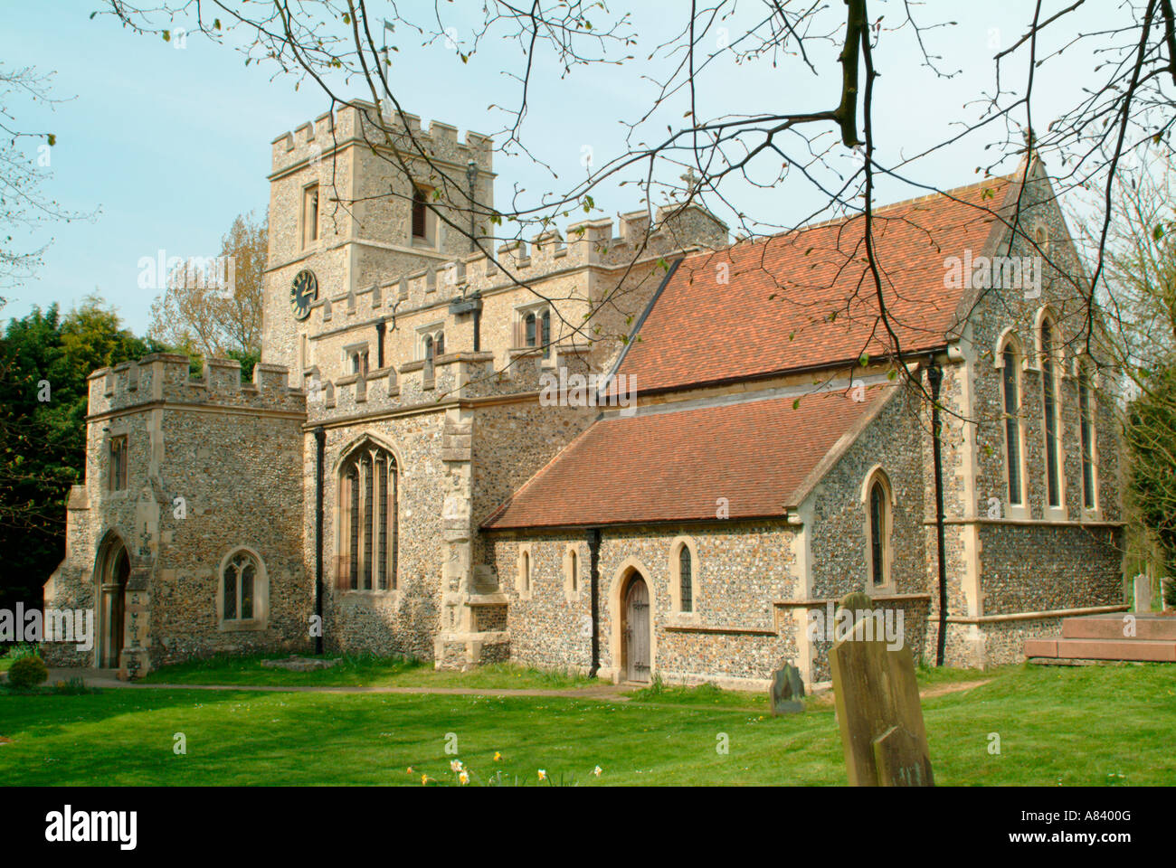 St mary the virgin hertfordshire hi-res stock photography and images ...