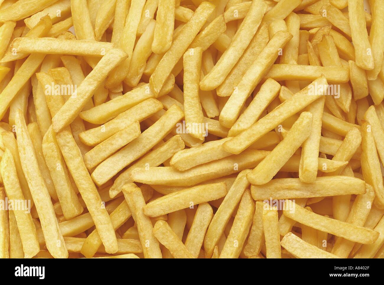 French Fries Full Frame Stock Photo - Alamy