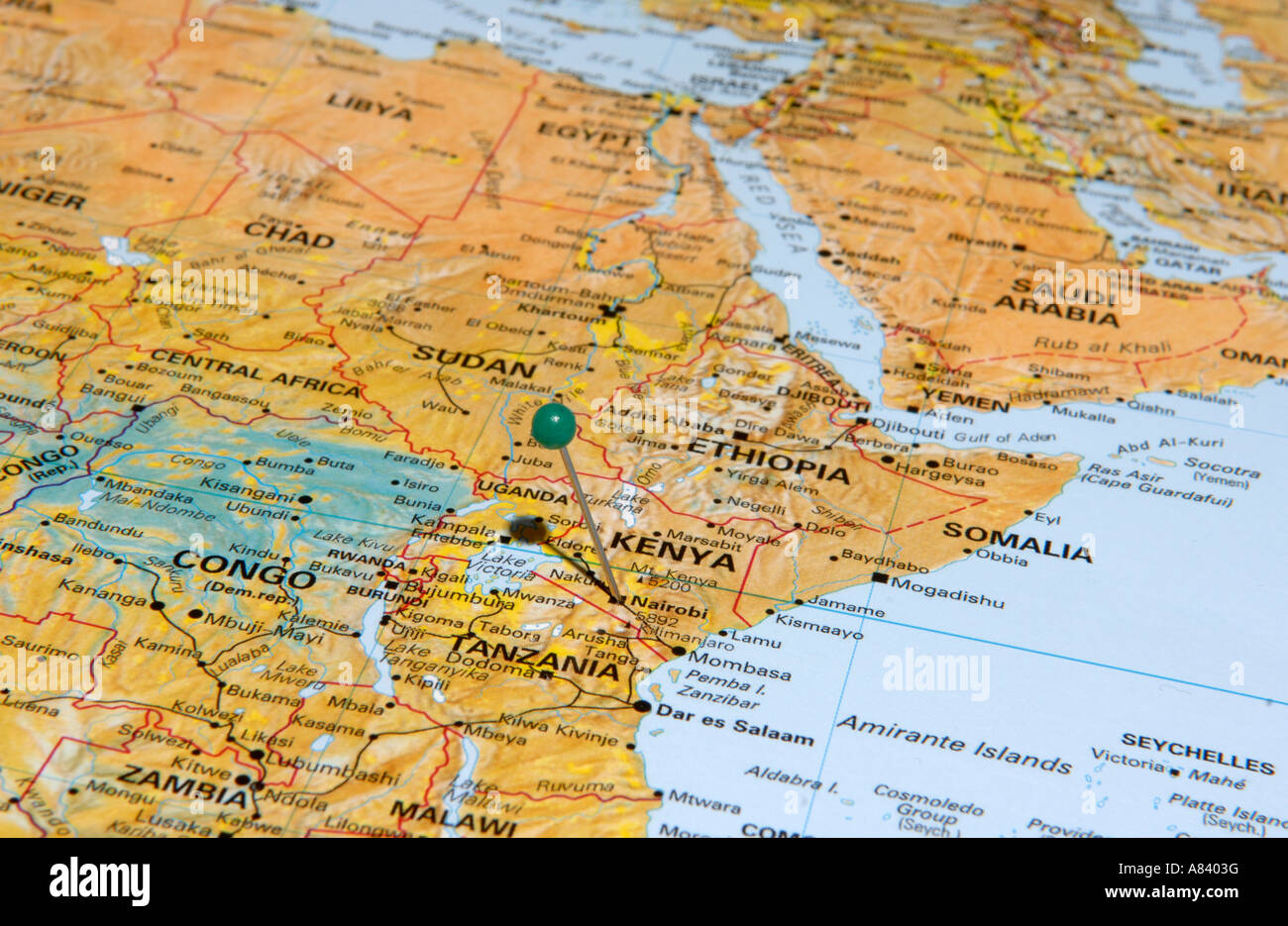 Country park map hi-res stock photography and images - Alamy