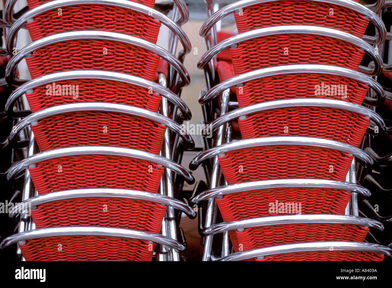 Chairs Nice France Stock Photo - Alamy