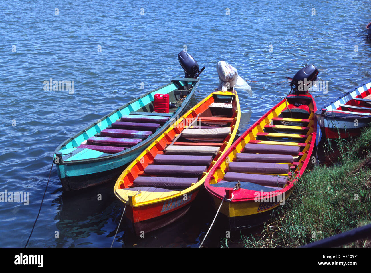 Traditional Fijian Boat Stock Photo - Alamy