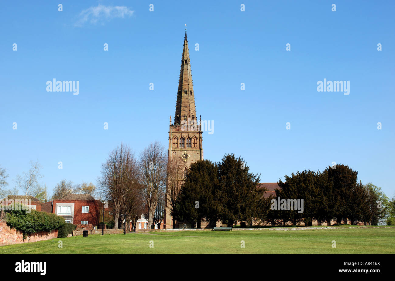 St. Peter and St. Paul Church, Coleshill, Warwickshire, England, UK ...