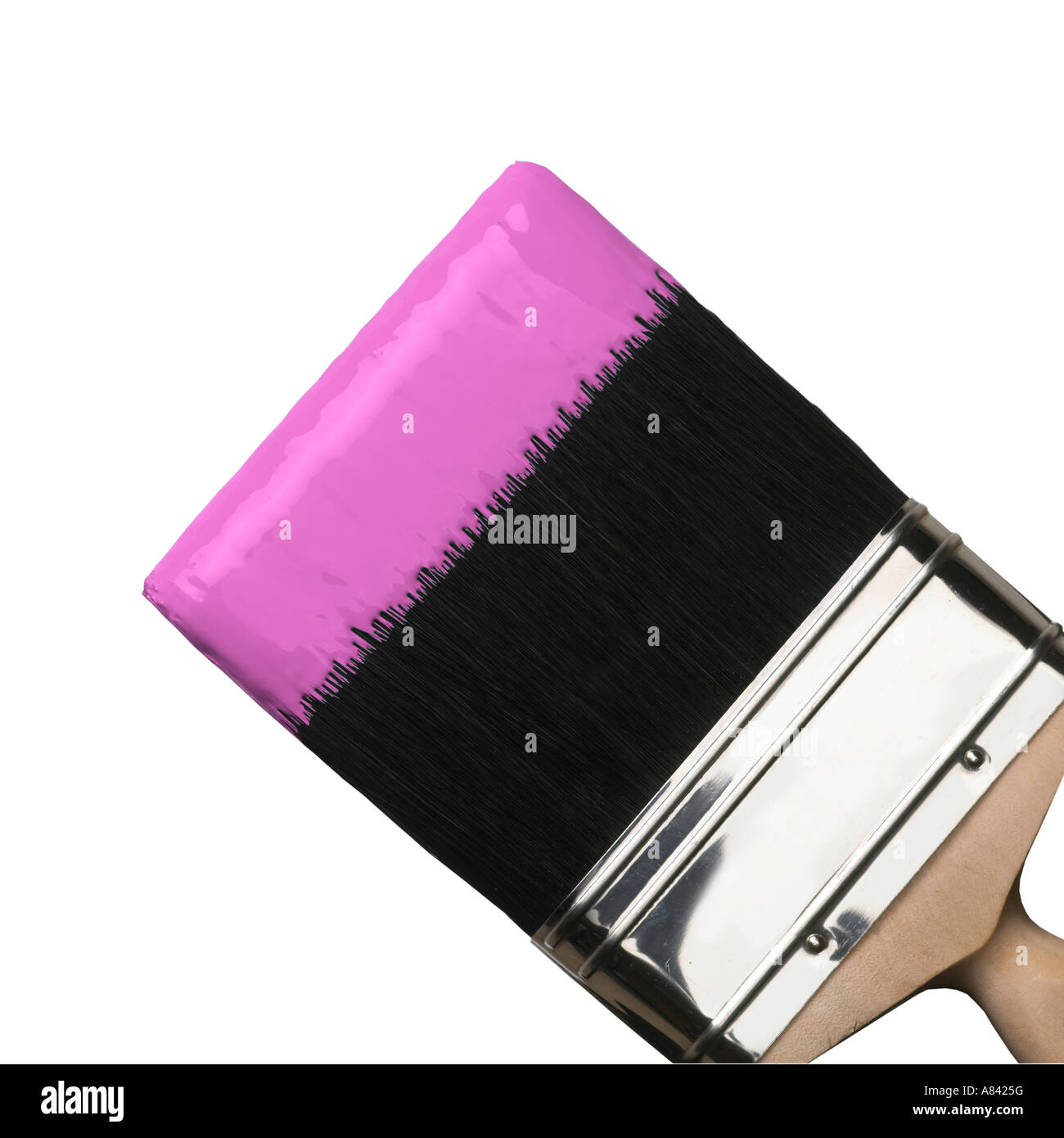 Pink paint brush hi-res stock photography and images - Alamy