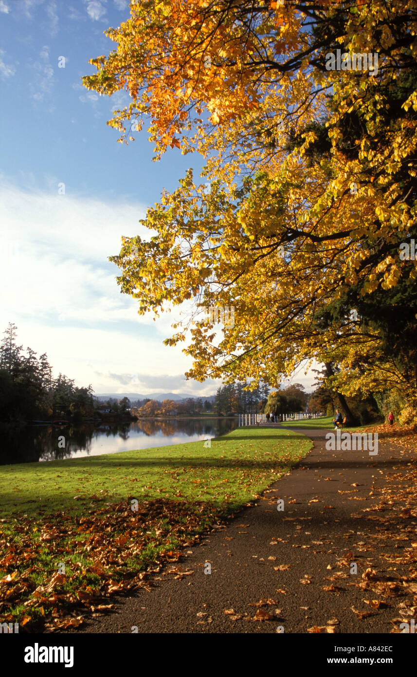 Fall in Victoria Canada Stock Photo - Alamy
