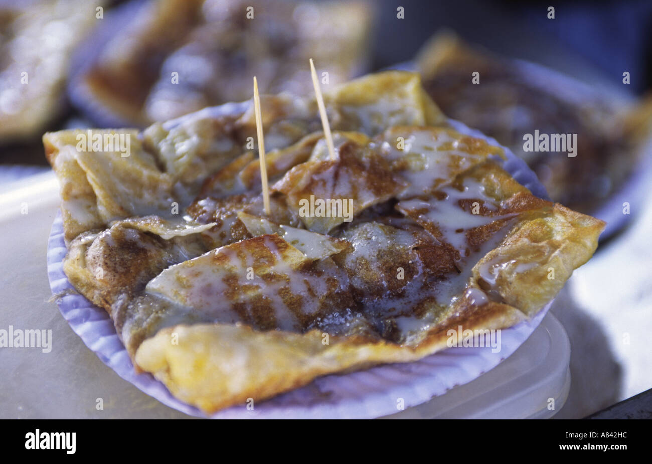 Saladan Food Stall Ko Lanta Thailand Stock Photo - Alamy
