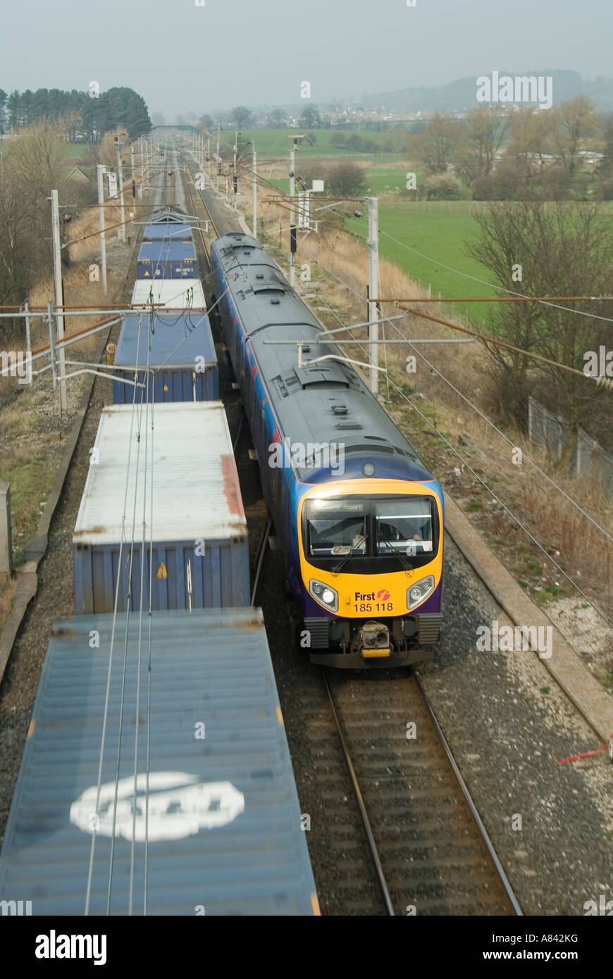 First freight train hi-res stock photography and images - Alamy