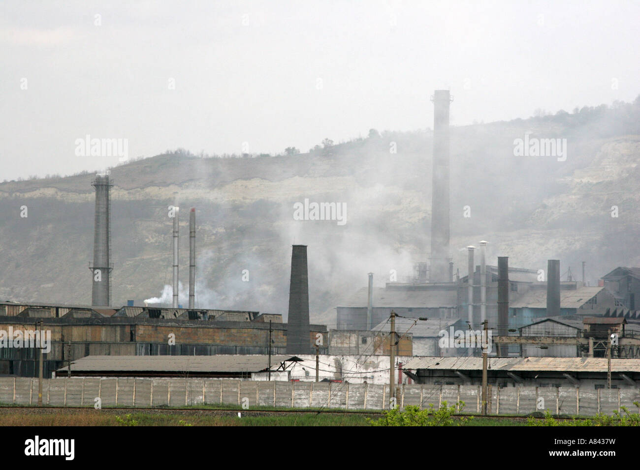 Copsa Mica is the most polluted town in Europe the lead factory Sometra ...