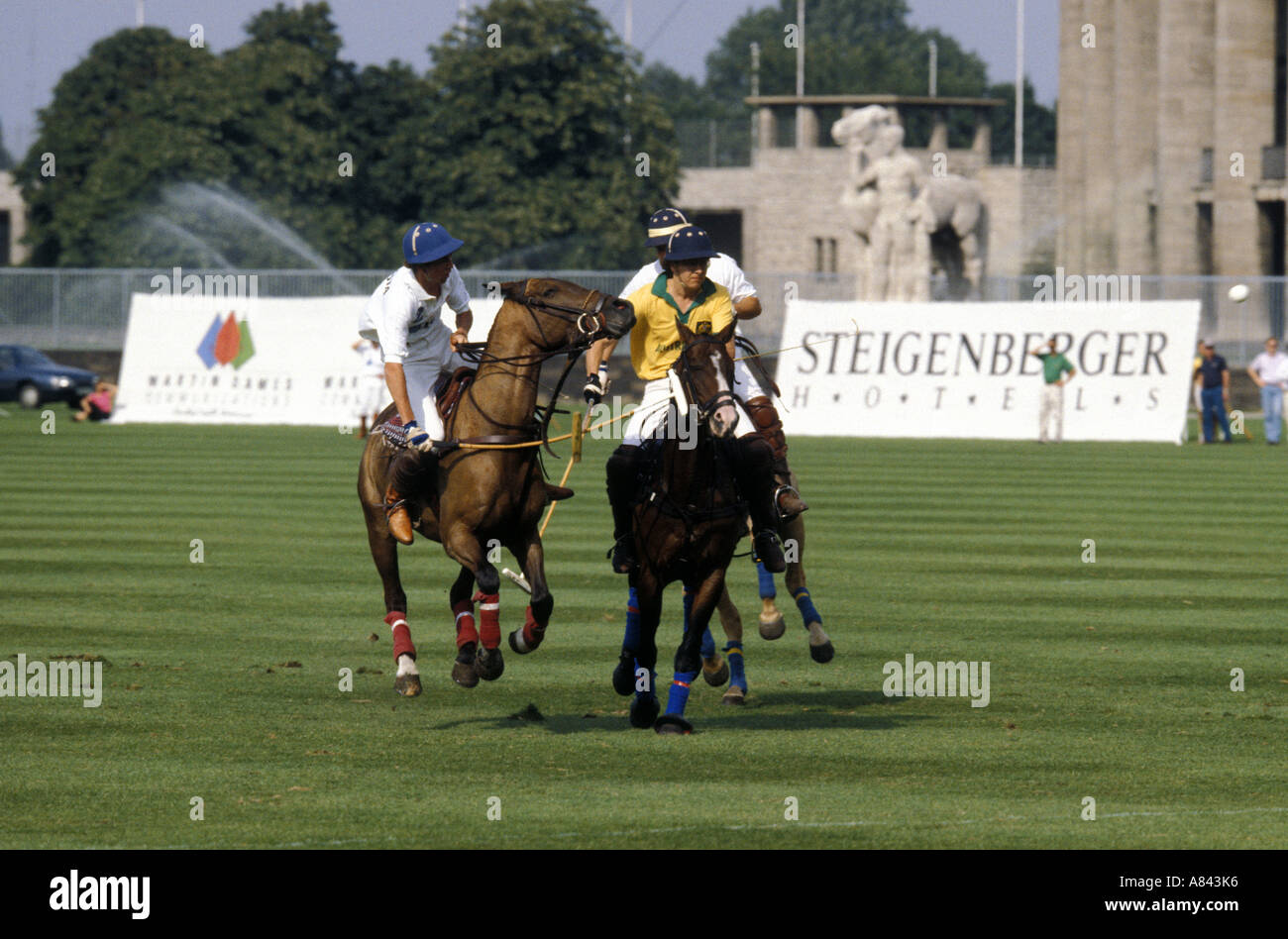 Berlin Germany Polo tournament on the Maifeld Stock Photo - Alamy