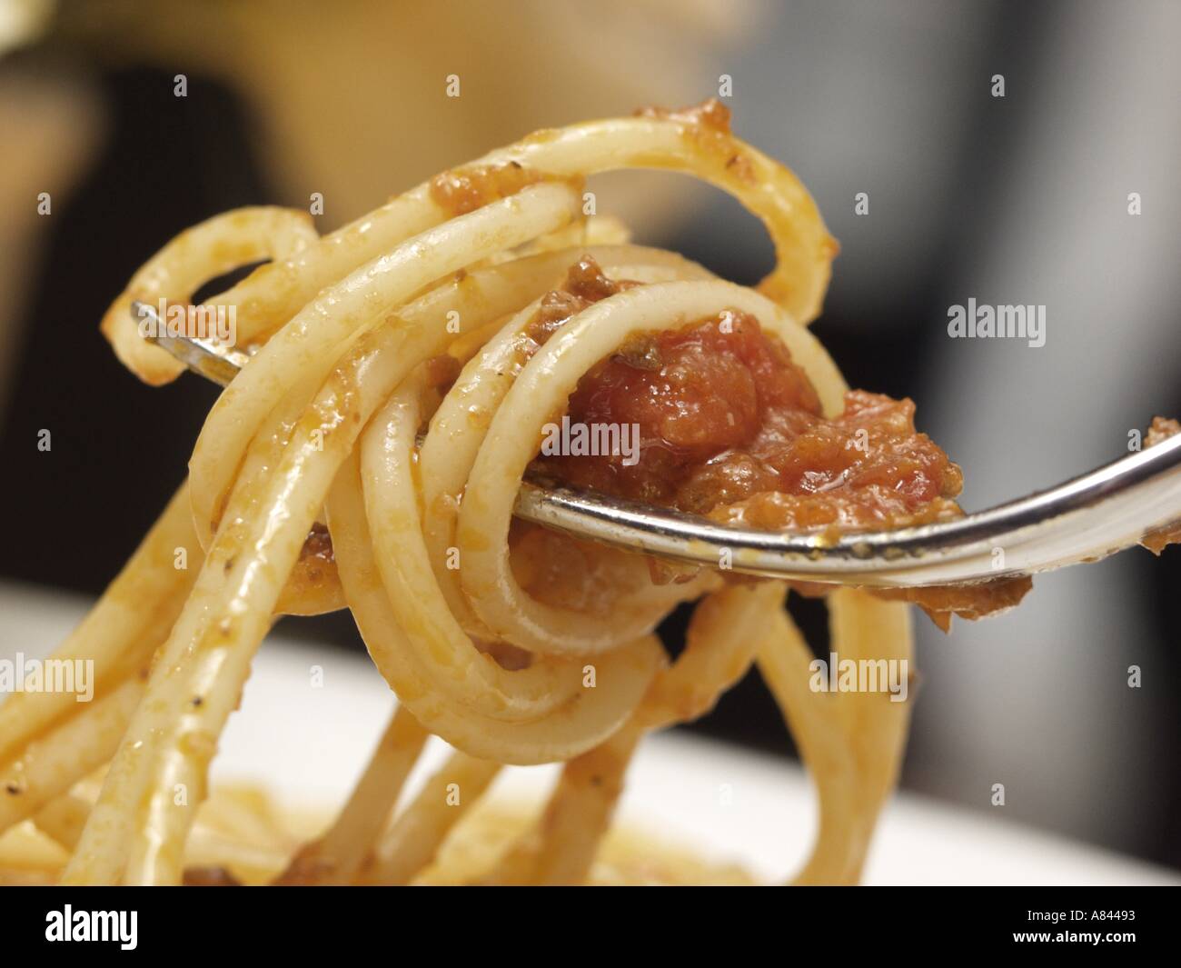 Forkful of meat hi-res stock photography and images - Alamy