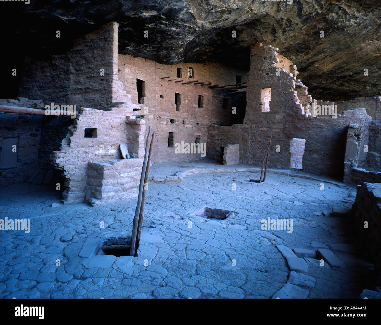 Spruce Tree House Ruin Mesa Verde National Park Colorado USA Stock ...