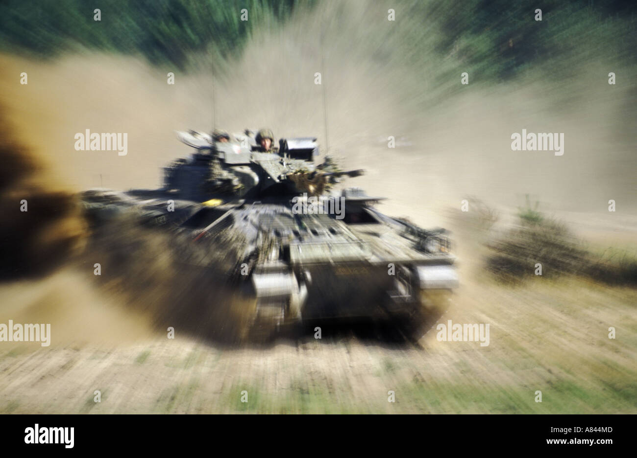 Warrior tracked armoured vehicle hi-res stock photography and images ...