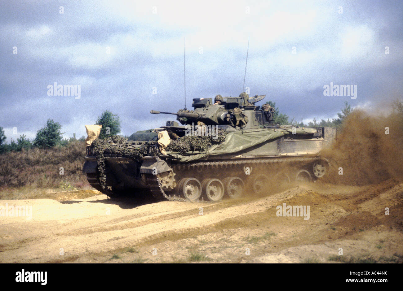 Warrior armoured infantry fighting vehicle hi-res stock photography and ...