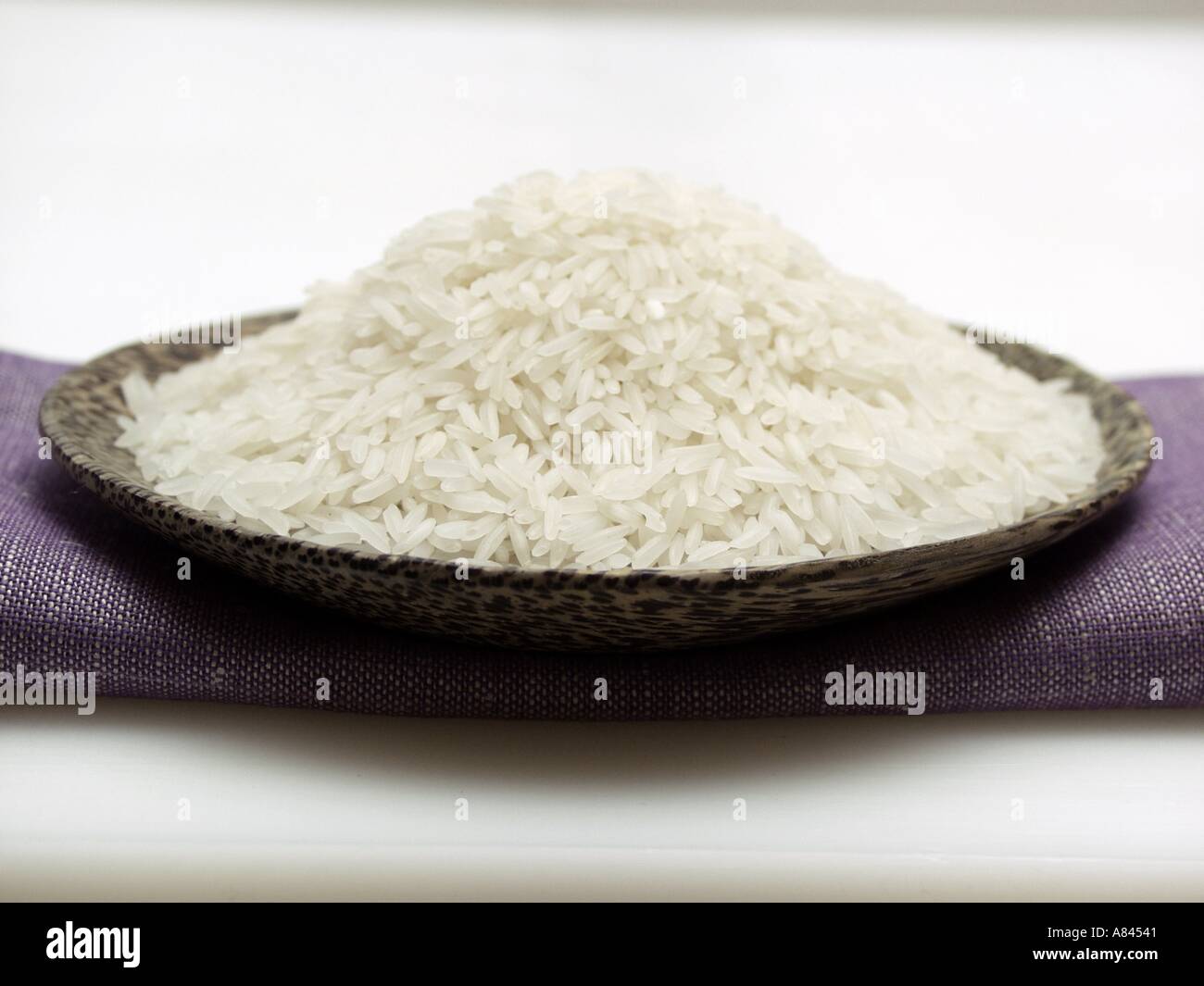 Basmati Rice in a Dish Stock Photo - Alamy
