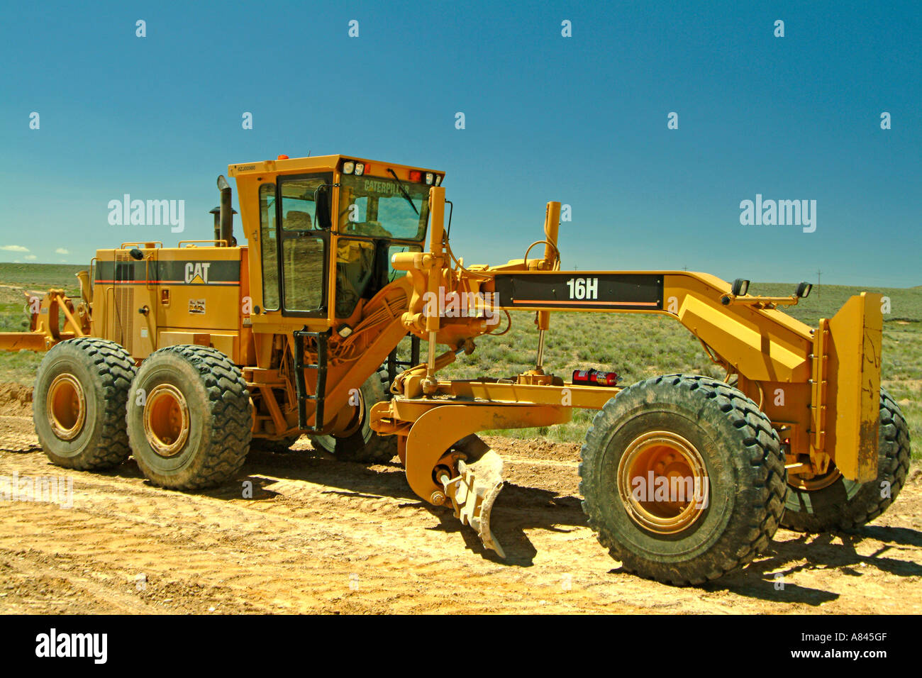 Grader at work hi-res stock photography and images - Alamy