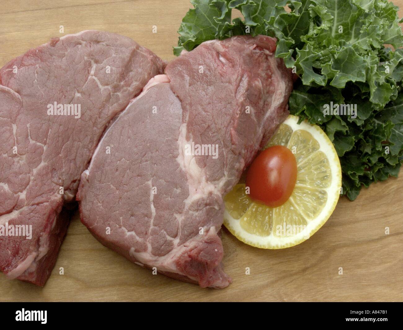 Two Steak Filets Stock Photo - Alamy