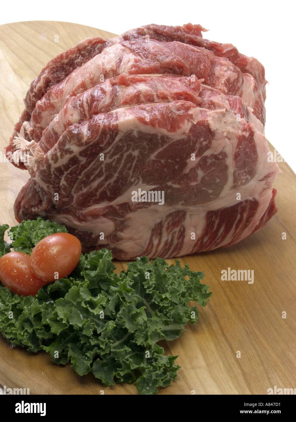 Boneless Rib Roast Stock Photo - Alamy