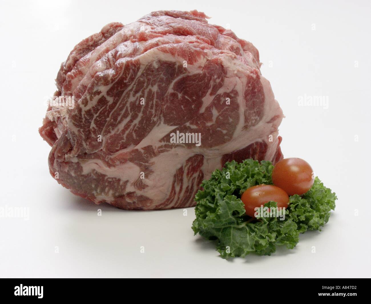 Boneless Rib Roast Stock Photo - Alamy