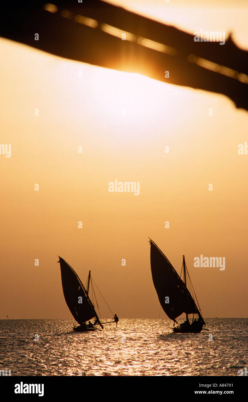 Egypt. Lake Manzala just inland from the Mediterranean. Fishing boats ...