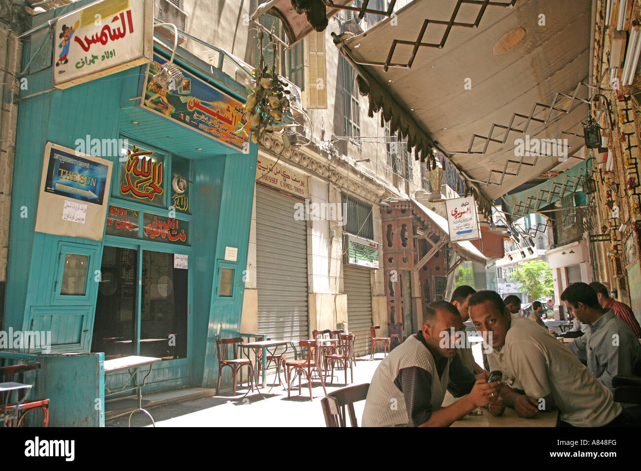 Shops in Cairo, Egypt Stock Photo - Alamy