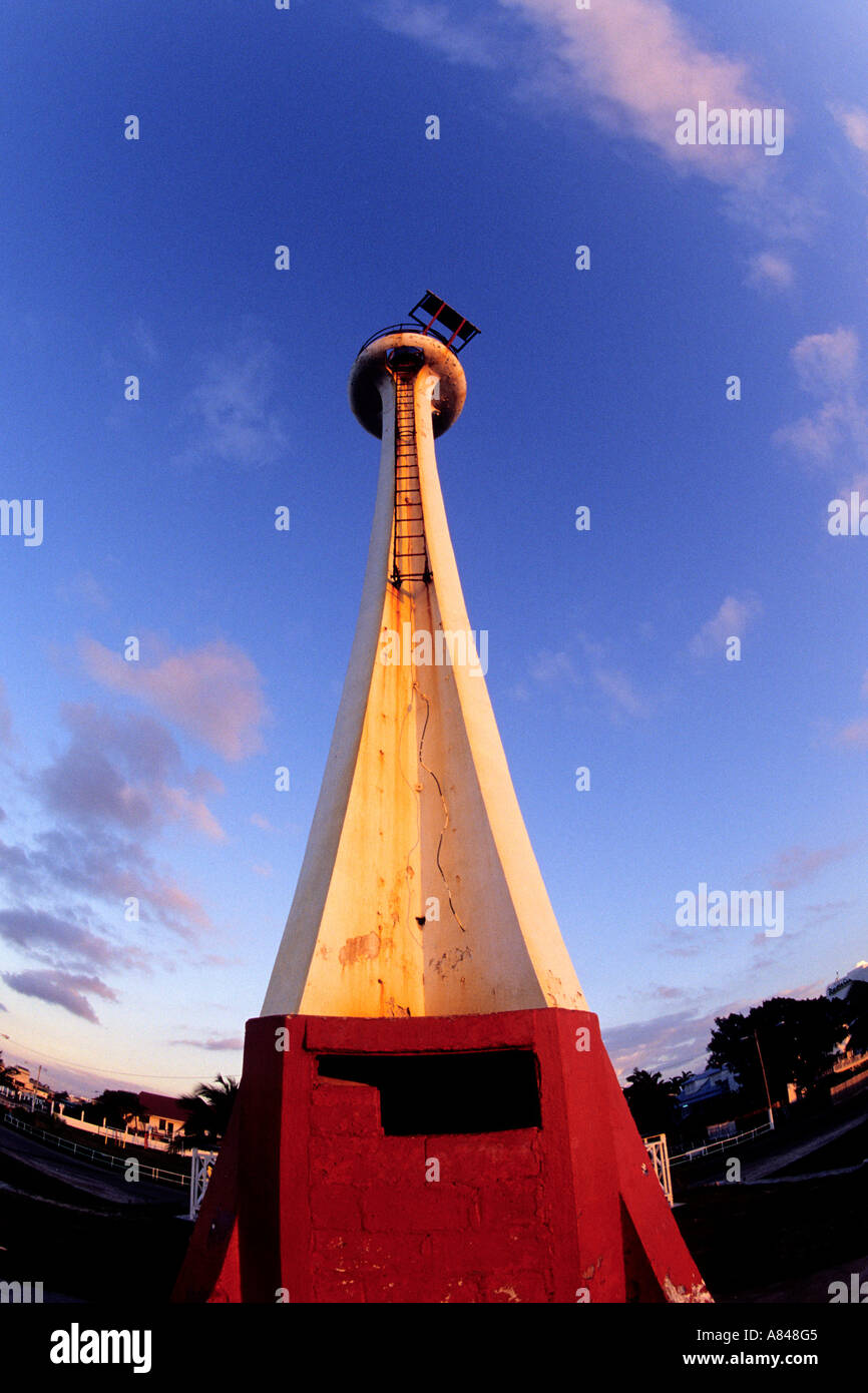 Belize Harbor lighthouse, Belize Stock Photo - Alamy