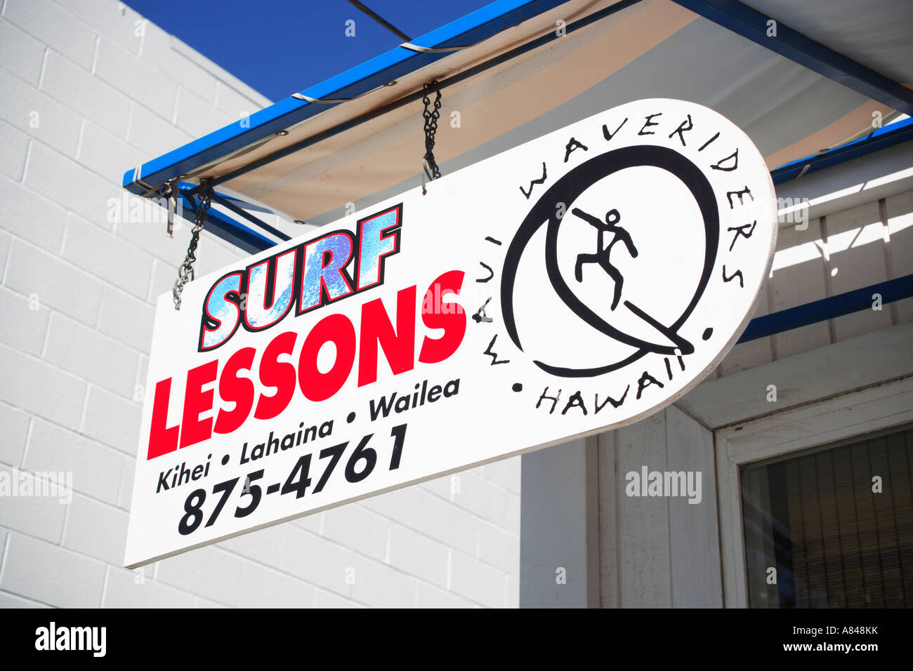 Surf lessons hawaii hi-res stock photography and images - Alamy
