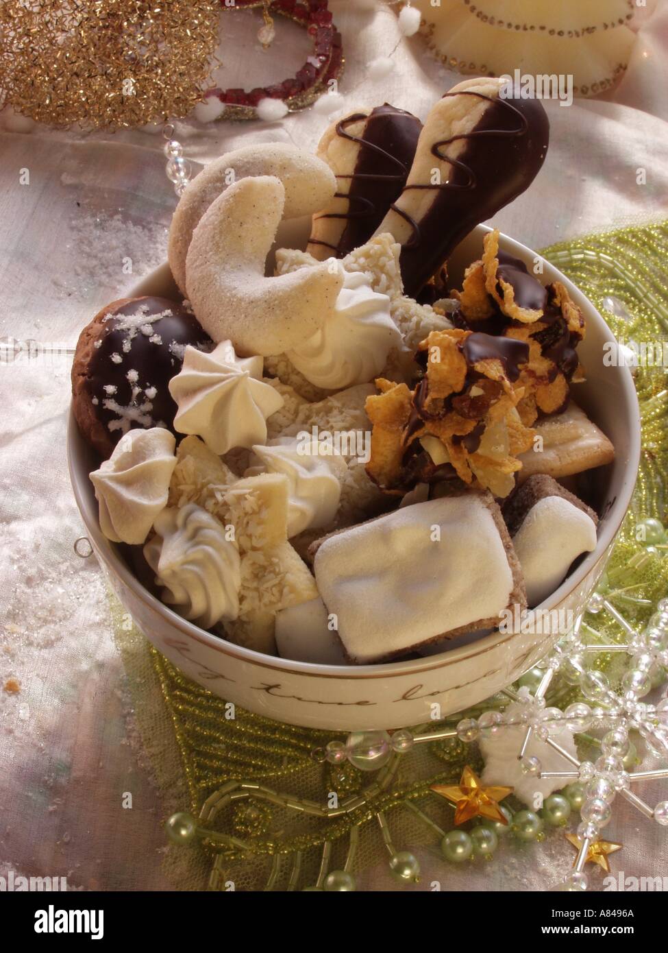Assorted cookies and fancy sweet biscuits hi-res stock photography and ...