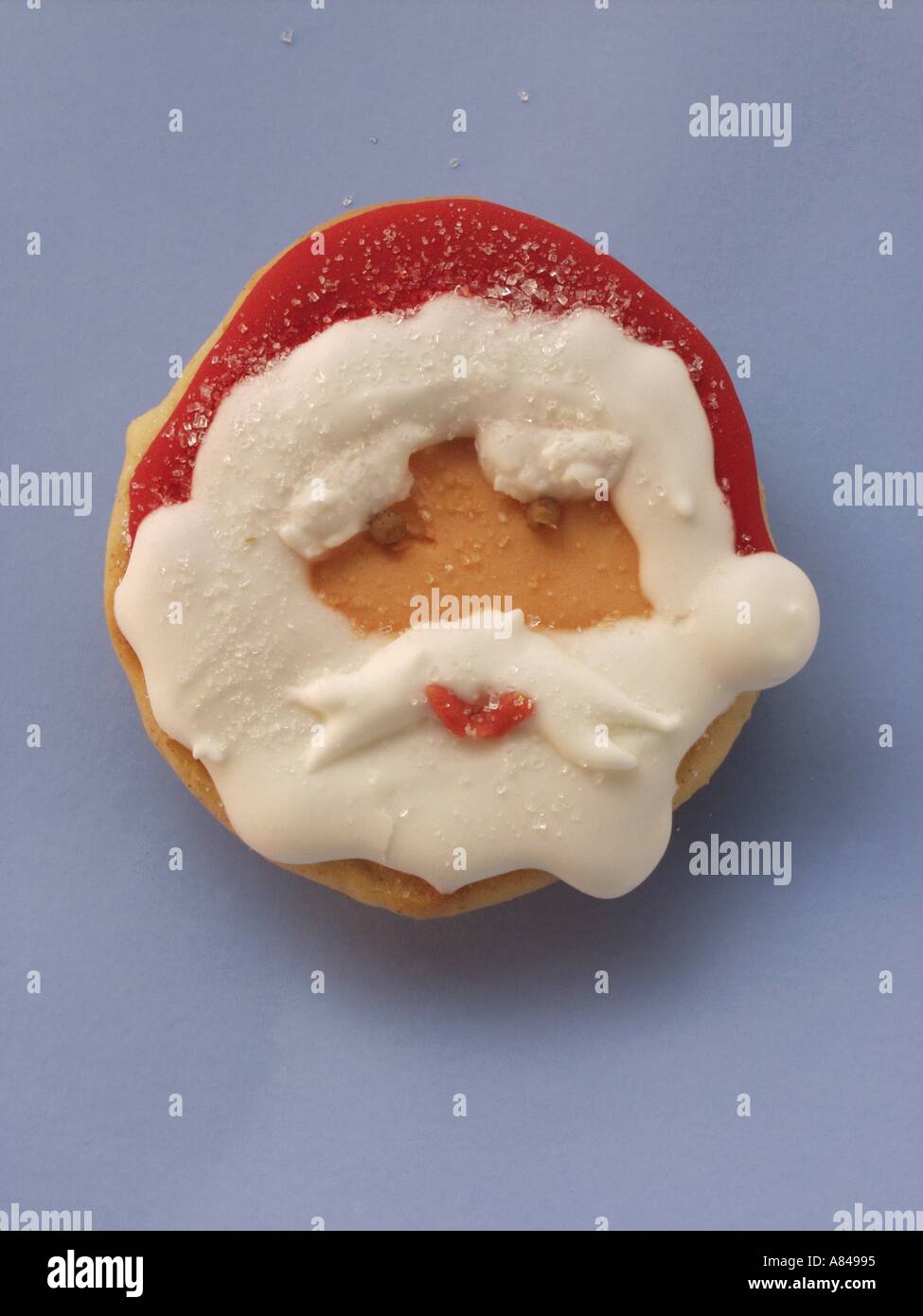 Father Christmas biscuits Stock Photo - Alamy
