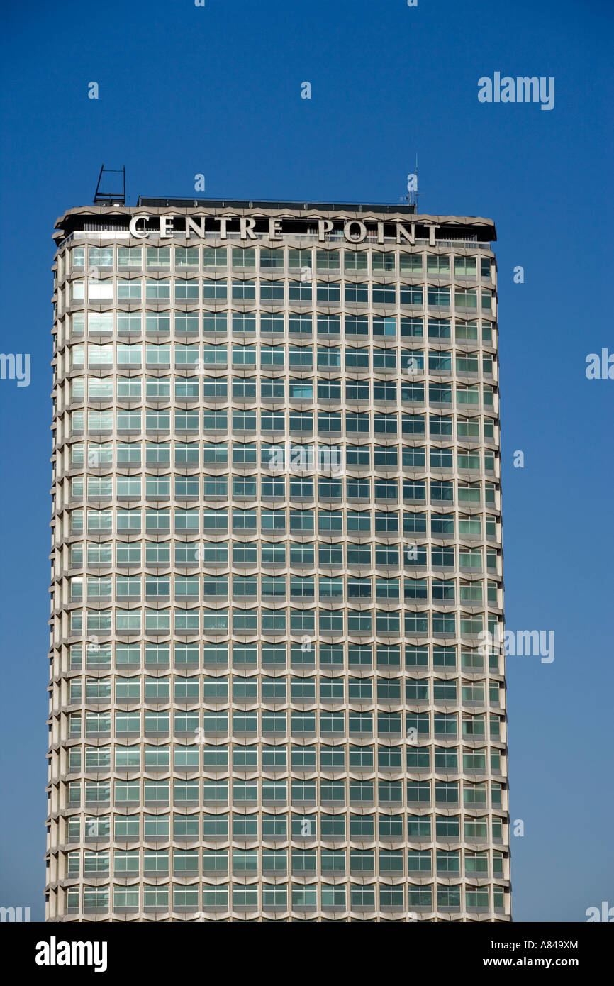 Centre Point set against a bright blue sky in London, England, UK Stock ...