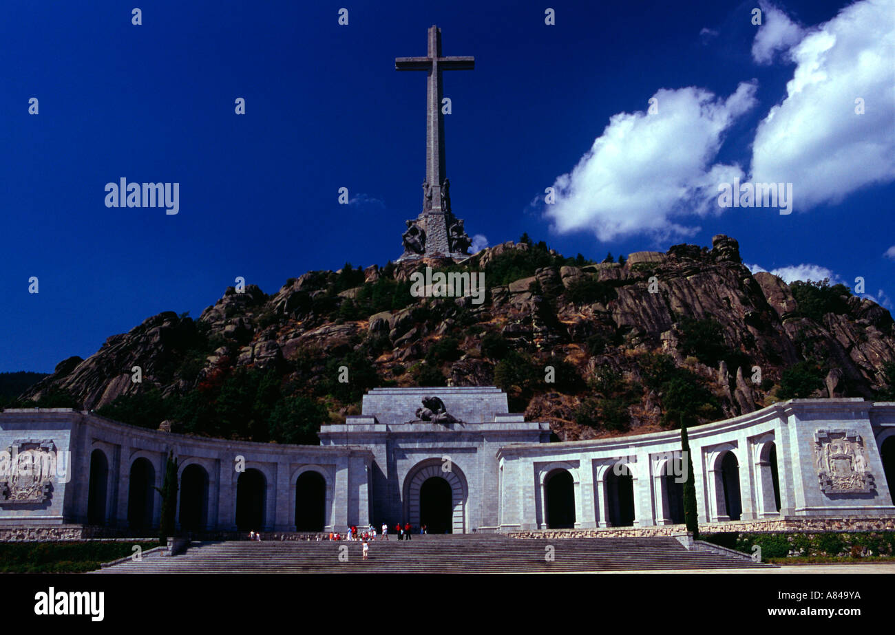 Valle de los Caidos, General Franco's burial place Stock Photo - Alamy