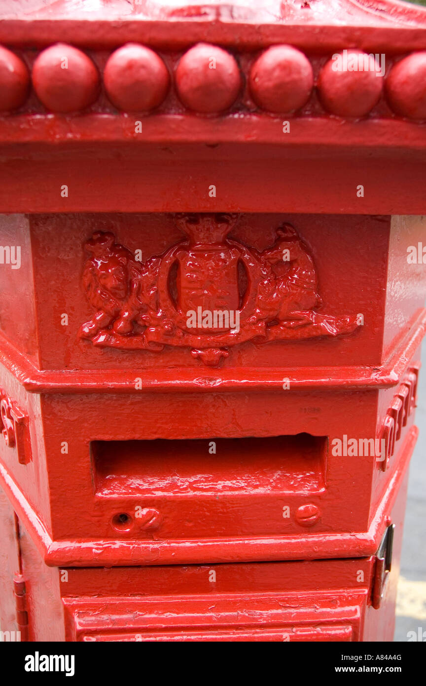 Victorian pillar box Stock Photo - Alamy