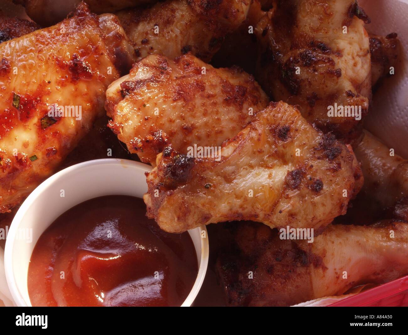 Piquant chicken wings hi-res stock photography and images - Alamy