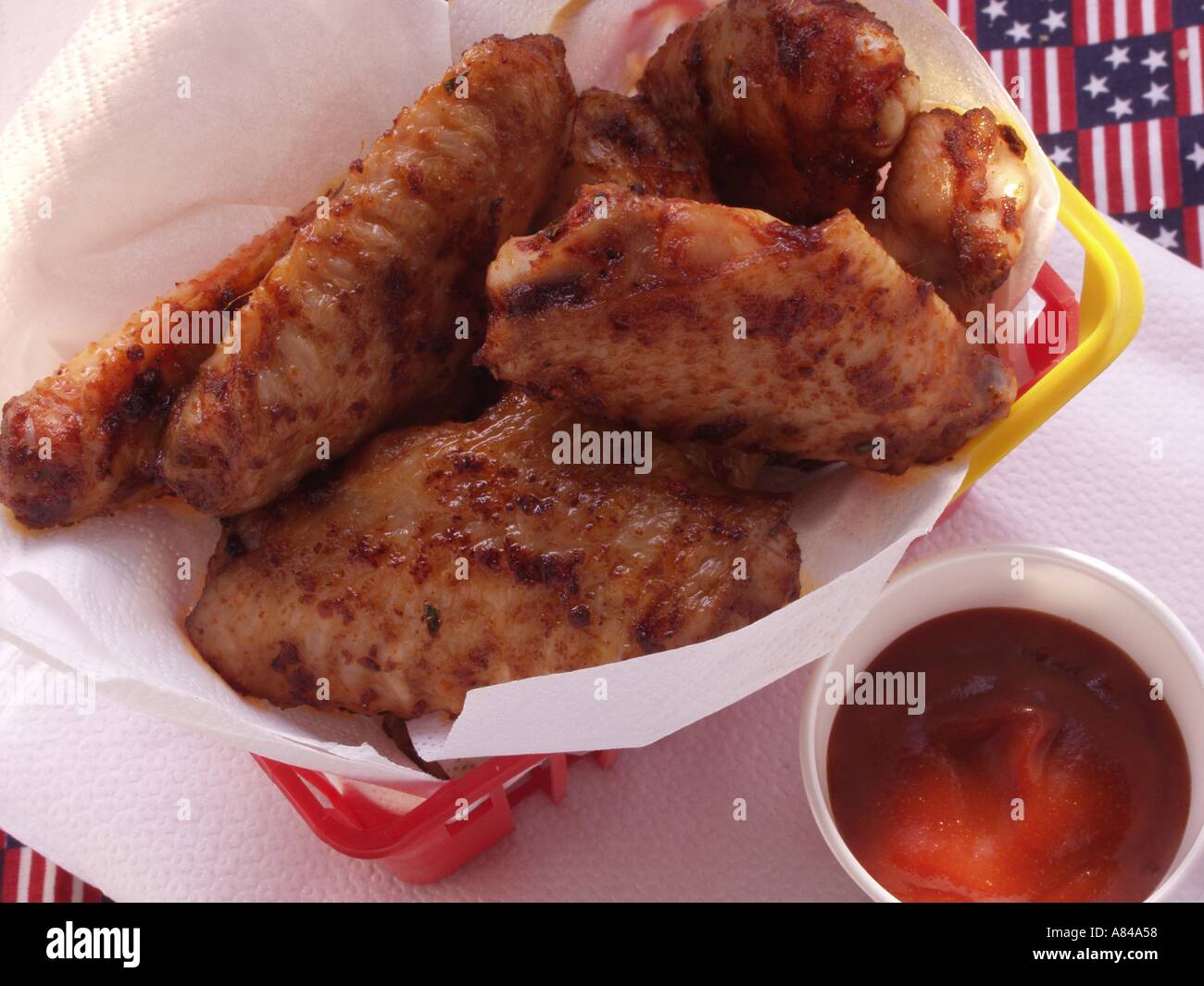Piquant chicken wings hi-res stock photography and images - Alamy