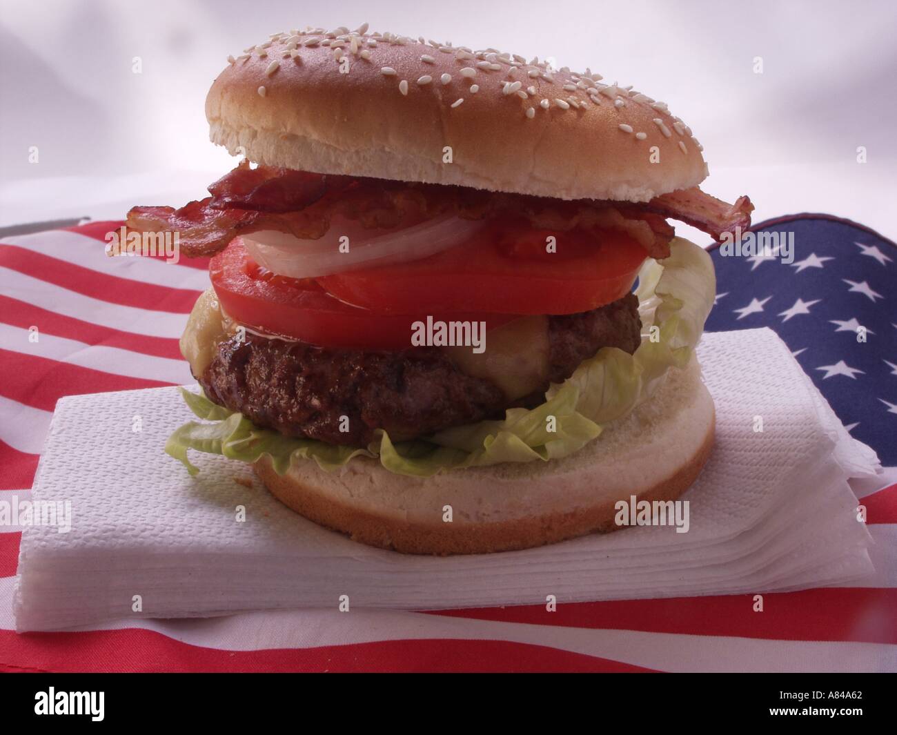 Usa flag bacon hi-res stock photography and images - Alamy