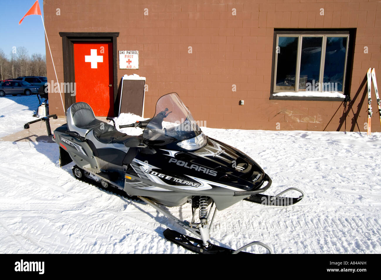 Ski patrol rescue vehicle hi-res stock photography and images - Alamy