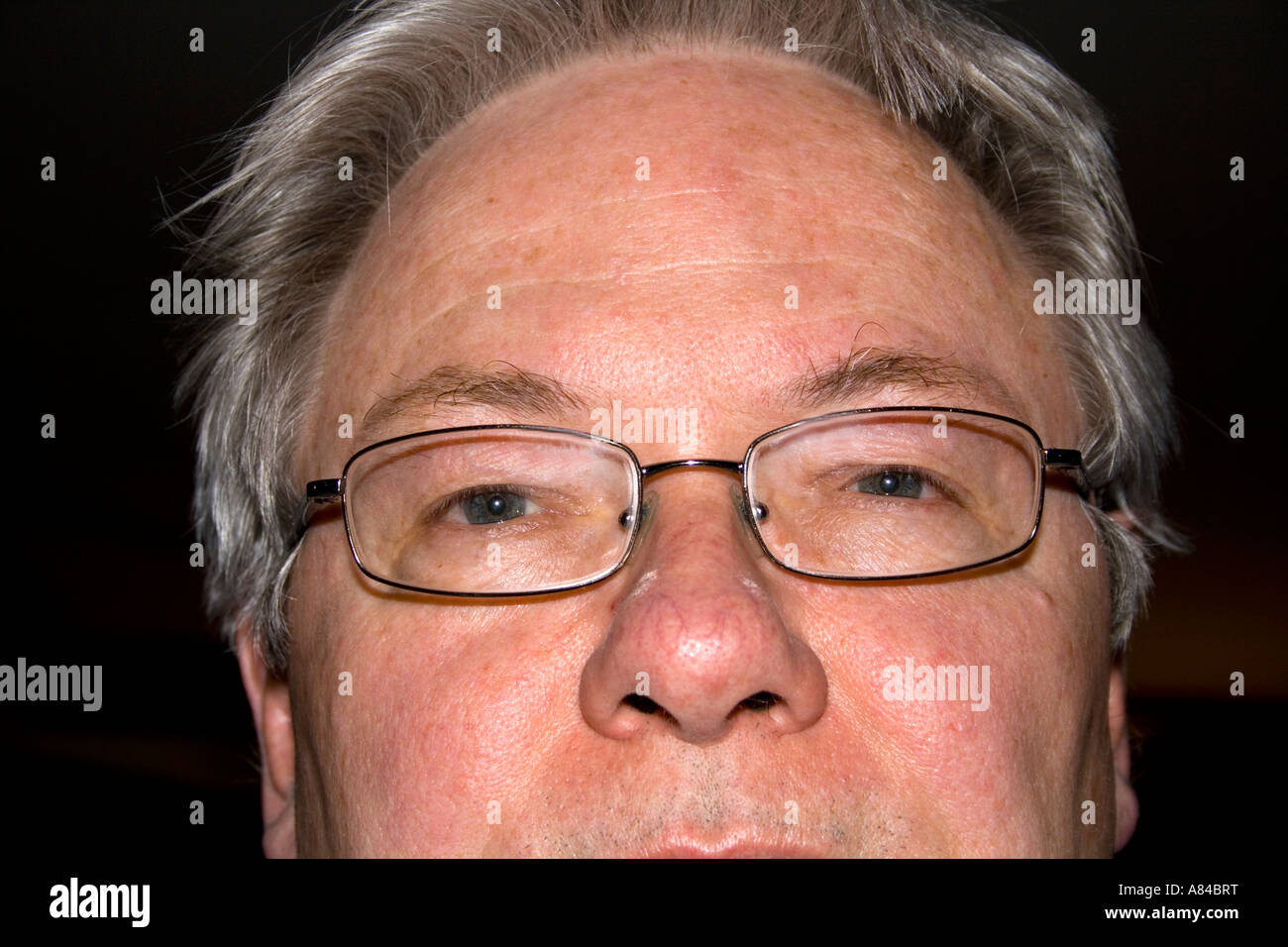 Portrait of a man age 59 with a piercing yet friendly gaze. "St Paul ...