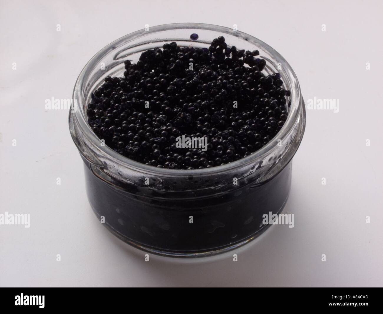 Black caviare in jar hi-res stock photography and images - Alamy