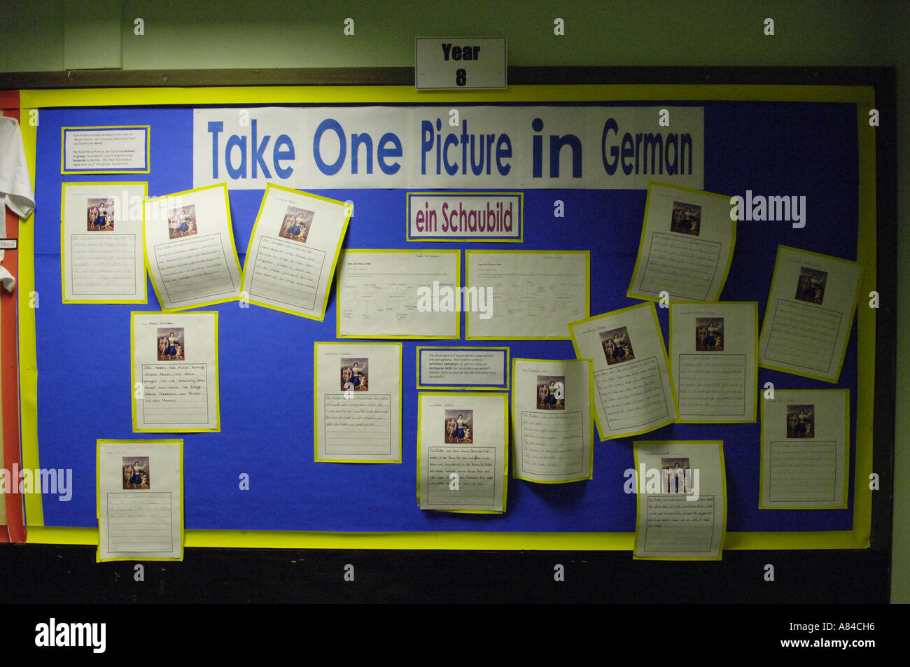 school art display work detail primary school work show illustrate ...