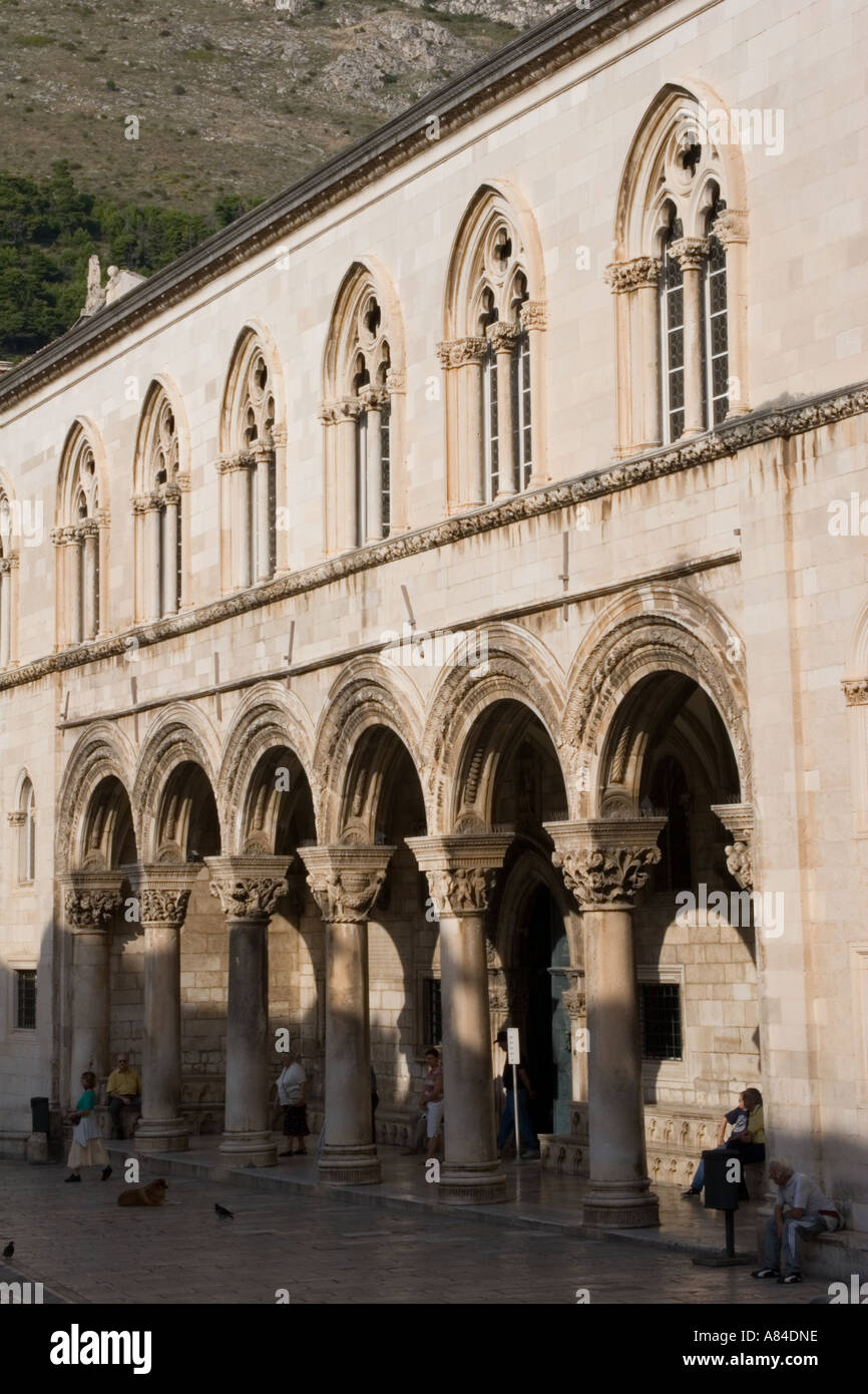 The Rector's Palace Stock Photo - Alamy