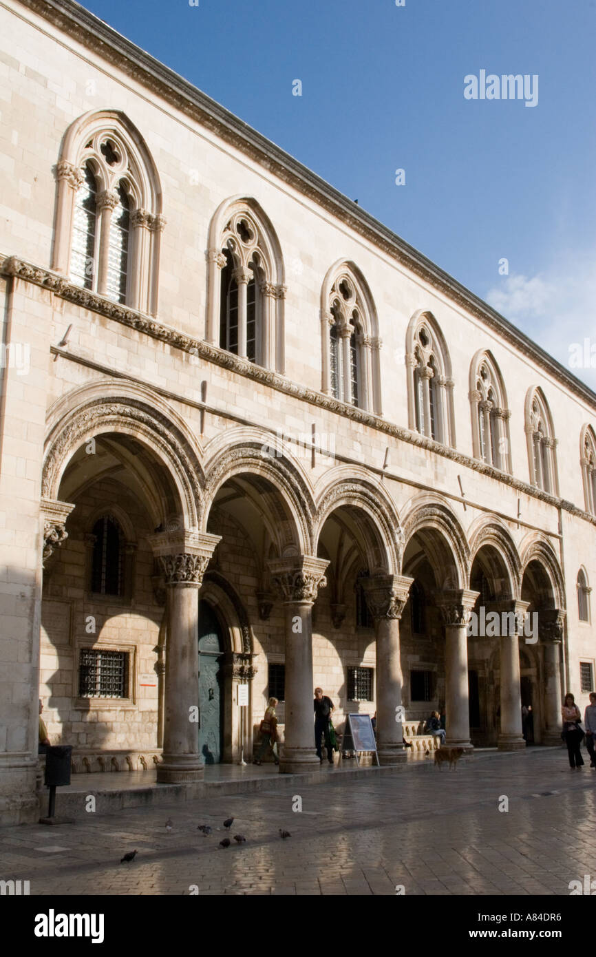The Rector's Palace Stock Photo - Alamy