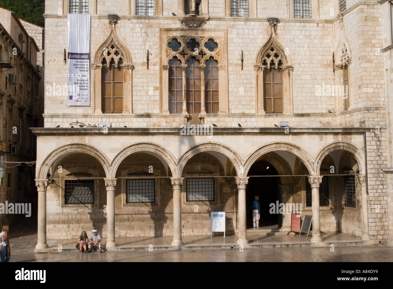 The Sponza Palace, Dubrovnik Croatia Stock Photo - Alamy
