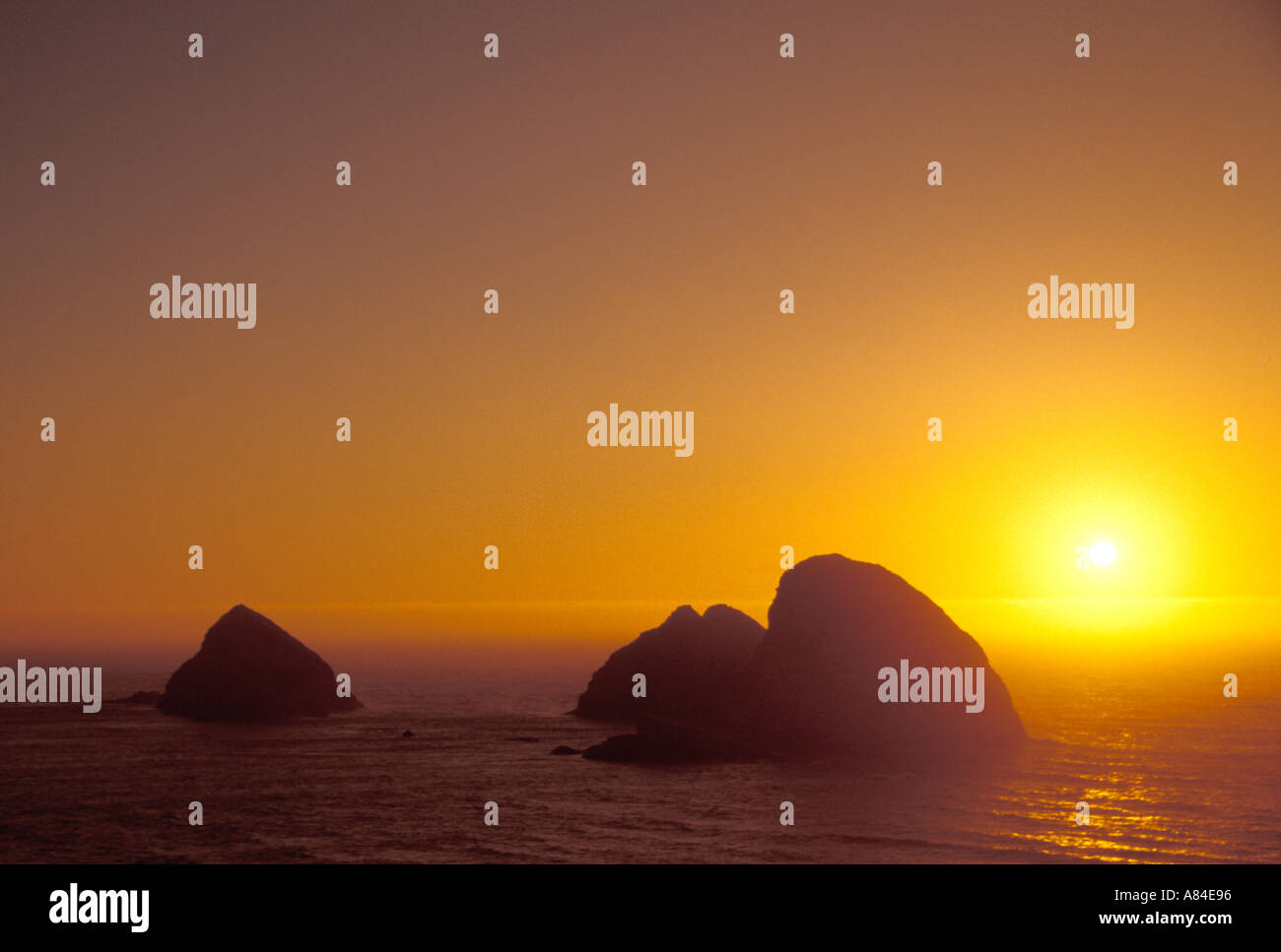 Three Arch Rocks Oceanside Oregon Stock Photo - Alamy