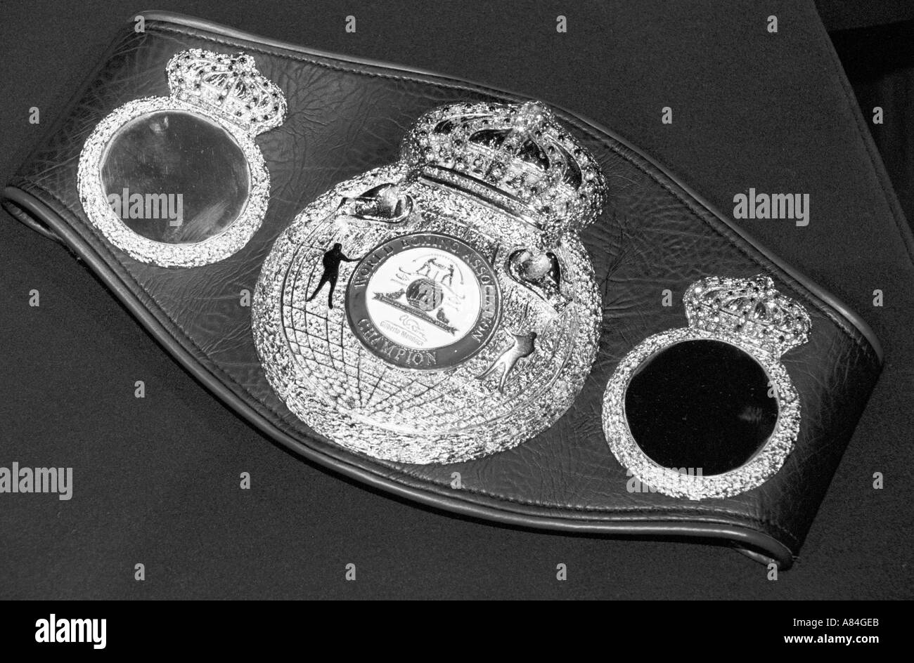 The wba world heavyweight boxing title belt Stock Photo - Alamy