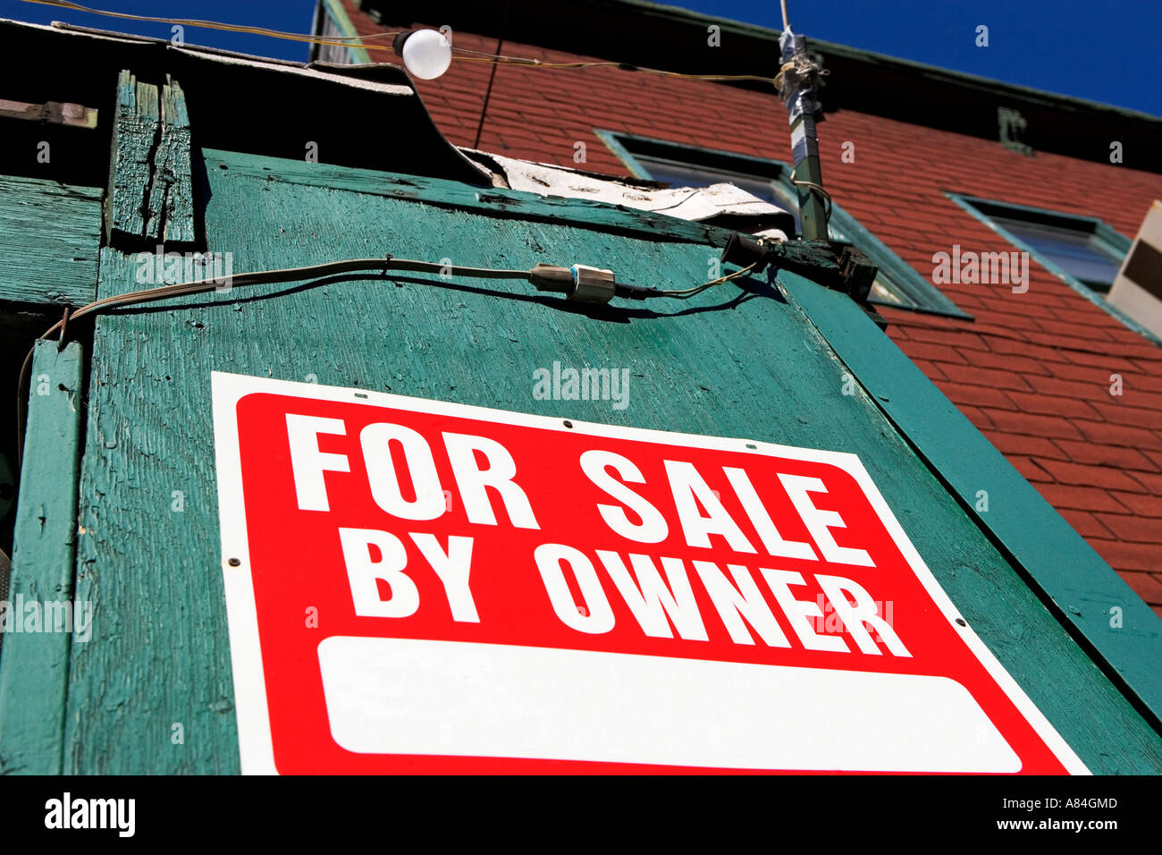 FOR SALE BY OWNER SIGN Stock Photo - Alamy