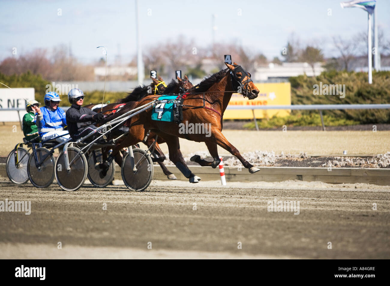 Horse cart racing america hi-res stock photography and images - Alamy