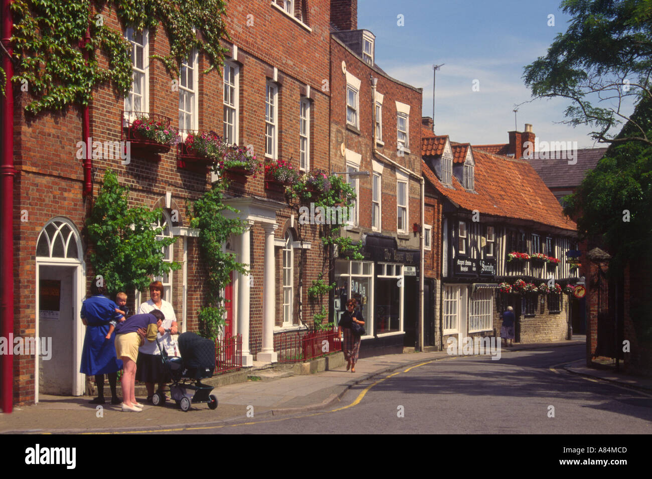 Vine street grantham town grantham hi-res stock photography and images ...