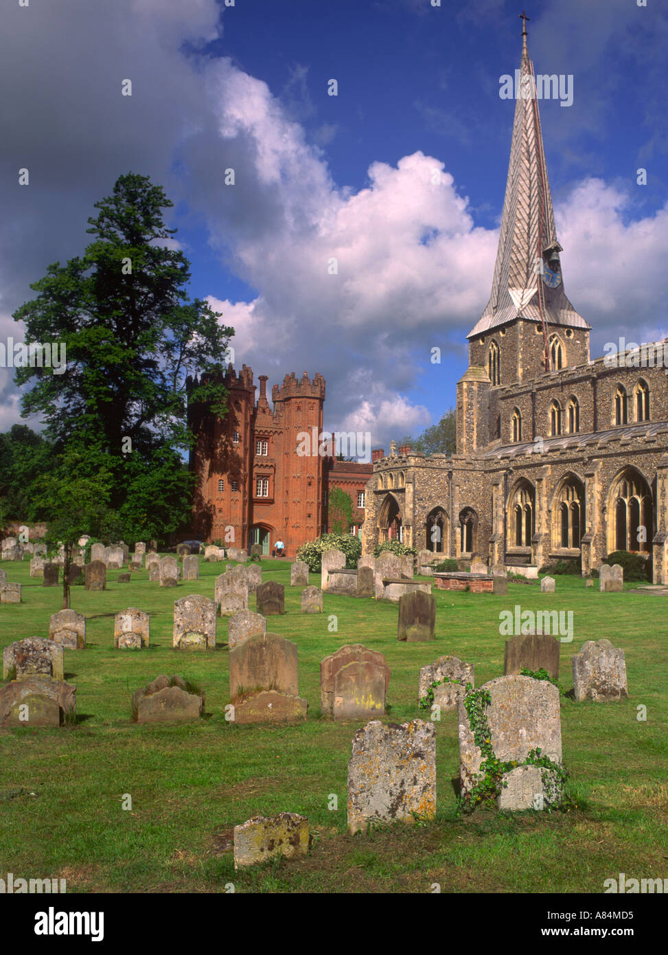 Deanery St Margaret s church at Hadleigh in Suffolk England UK Stock ...