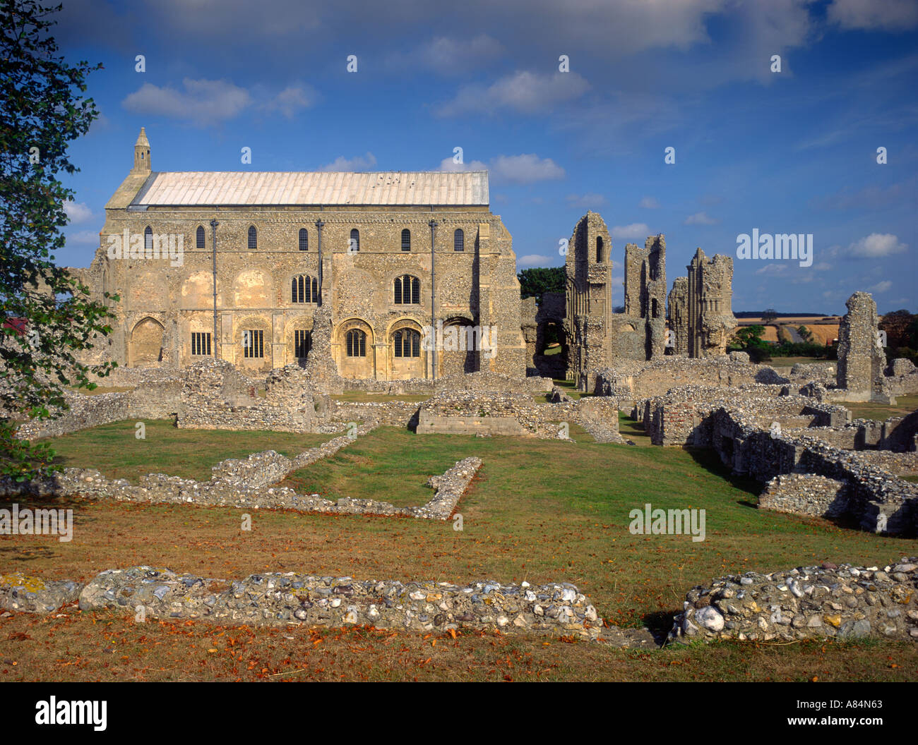 Binham Priory in Norfolk England UK Stock Photo - Alamy
