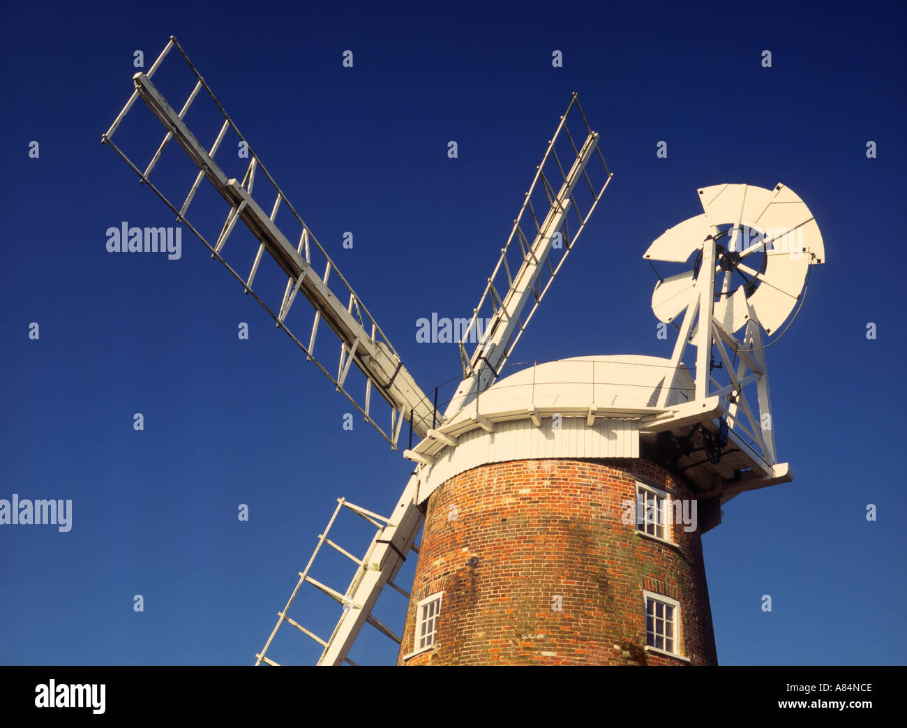 Sails of East Dereham windmill Norfolk England UK Stock Photo - Alamy