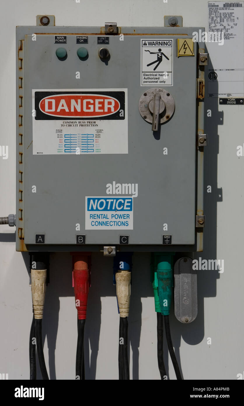 High power electrical box Stock Photo - Alamy